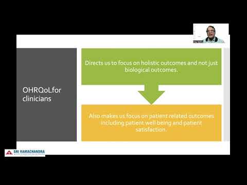 Lecture 4 - Impact of ECC on Quality of Life of Families in India: Time for Action | #SRIHER