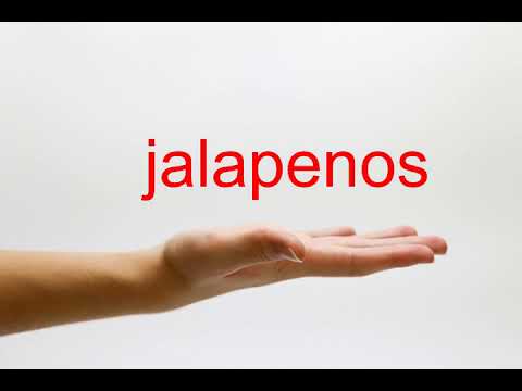 How to Pronounce jalapenos - American English