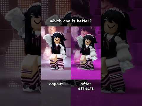 CAPCUT OR AFTER EFFECTS? 🫢