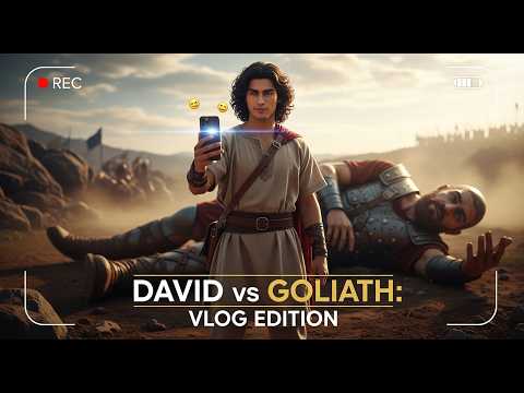 Bible Stories for Gen Z | David and Goliath - If David Had A Smartphone 📱| Vlog Edition