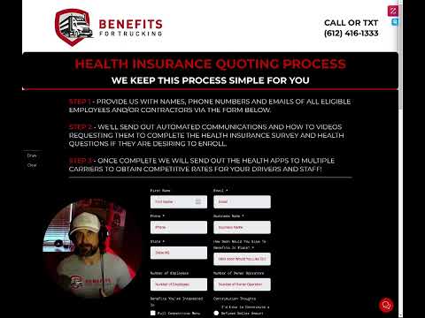 Benefits For Trucking Health Insurance Quotes