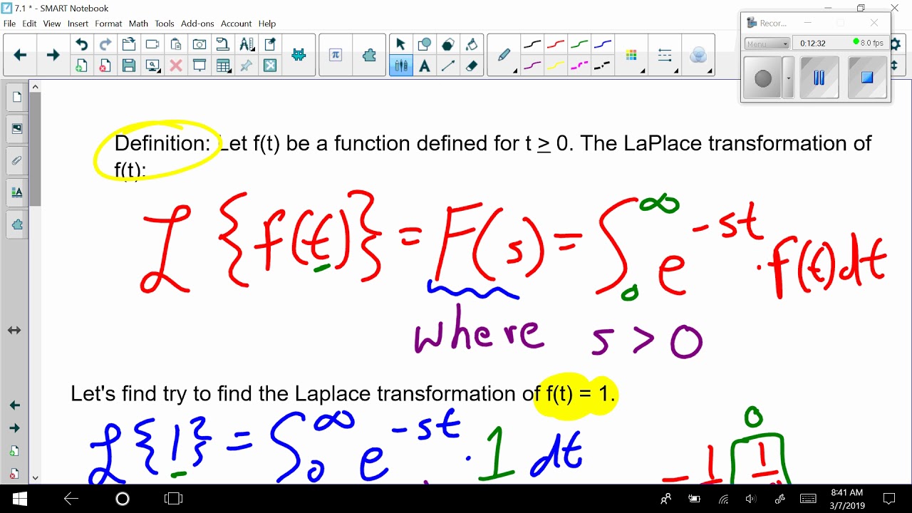 LaPlace Transformations - Made Easy