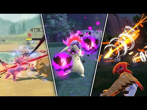 Legends Arceus Move Animations were far better than Scarlet Violet