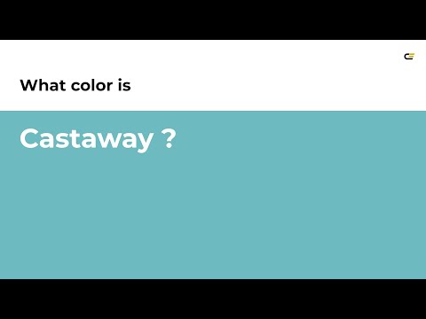 Castaway color #6dbac0 hex color - Blue color - Warm color 6dbac0