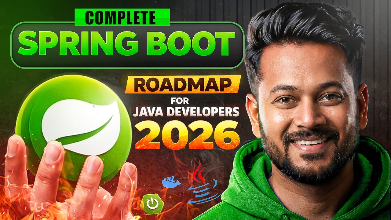 Complete Spring Boot Roadmap for Java Developers (2026)