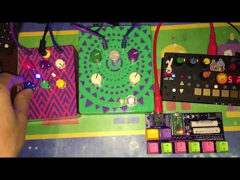 Digdugdiy RELAXATION // Dual (2x) CV LFO Modulation Pedal | Reverb