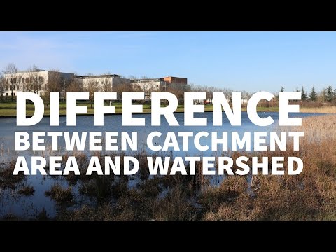 DIFFERENCE BETWEEN CATCHMENT AREA AND WATERSHED
