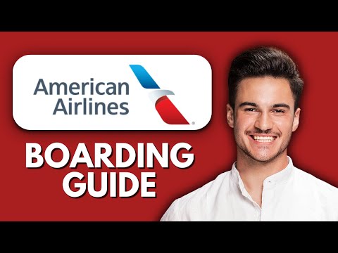 NEW! How to Use the American Airlines App for Boarding | Mobile Boarding Pass & Airport Tips