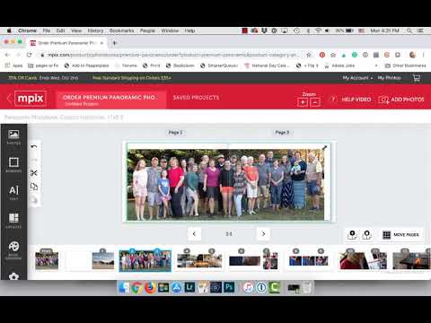 Mpix Premium Panoramic Photo Book