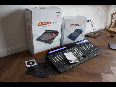 DAW controller Icon QCon Pro G2 with+QCon EX G2 fader | Reverb