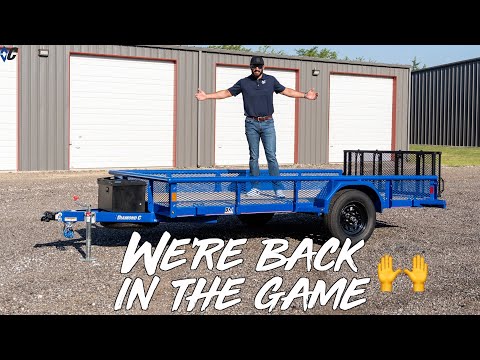 The Premium Single Axle Utility Trailer Is Back | Diamond C