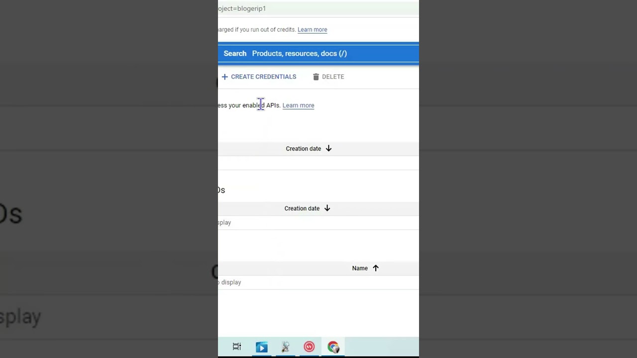 Get Your Blogger API Keys in Minutes with This Tutorial #shorts