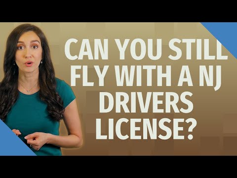 Can you still fly with a NJ drivers license?