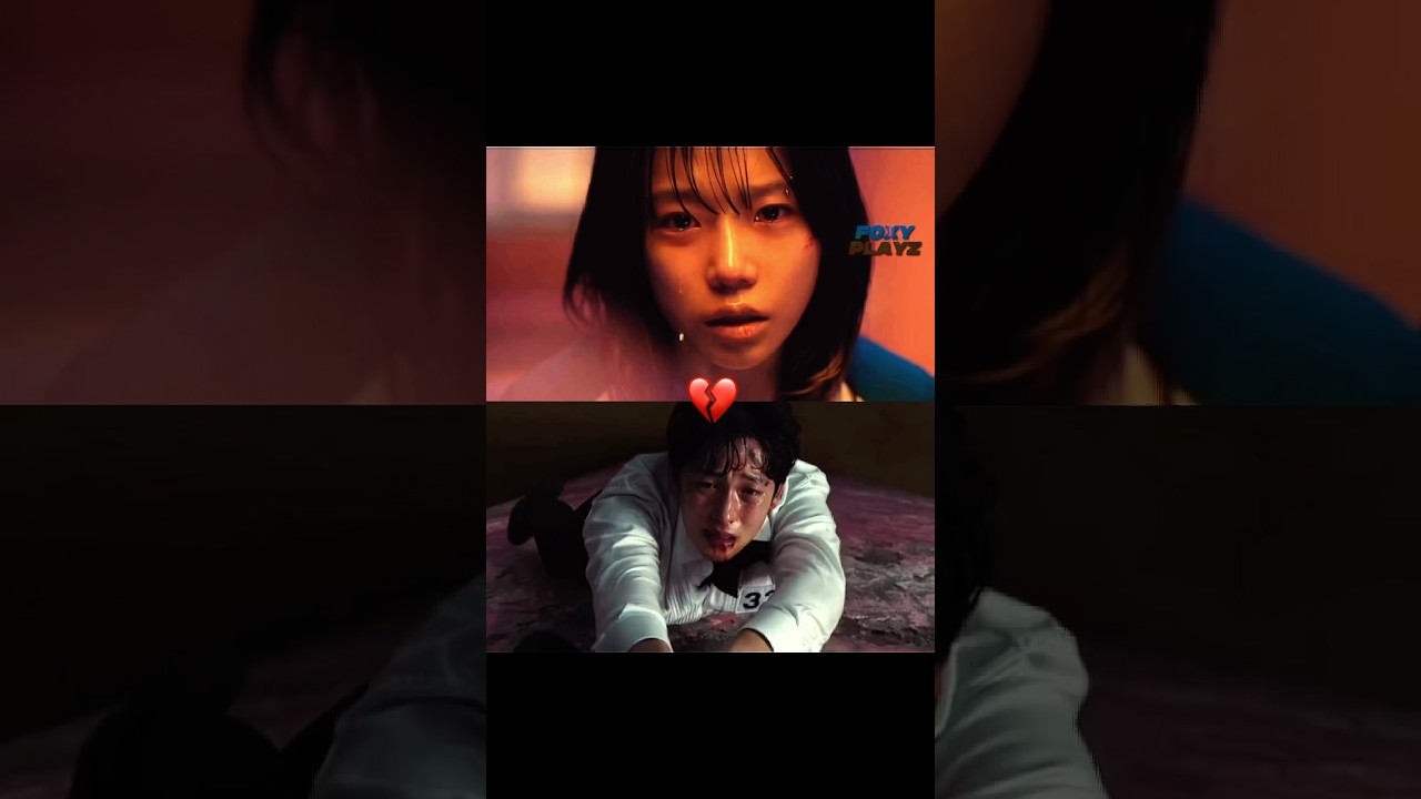 Jun-hee and Myung-gi death #squidgame #squidgameedit #edit #sad #death #shorts #trend #netflixseries