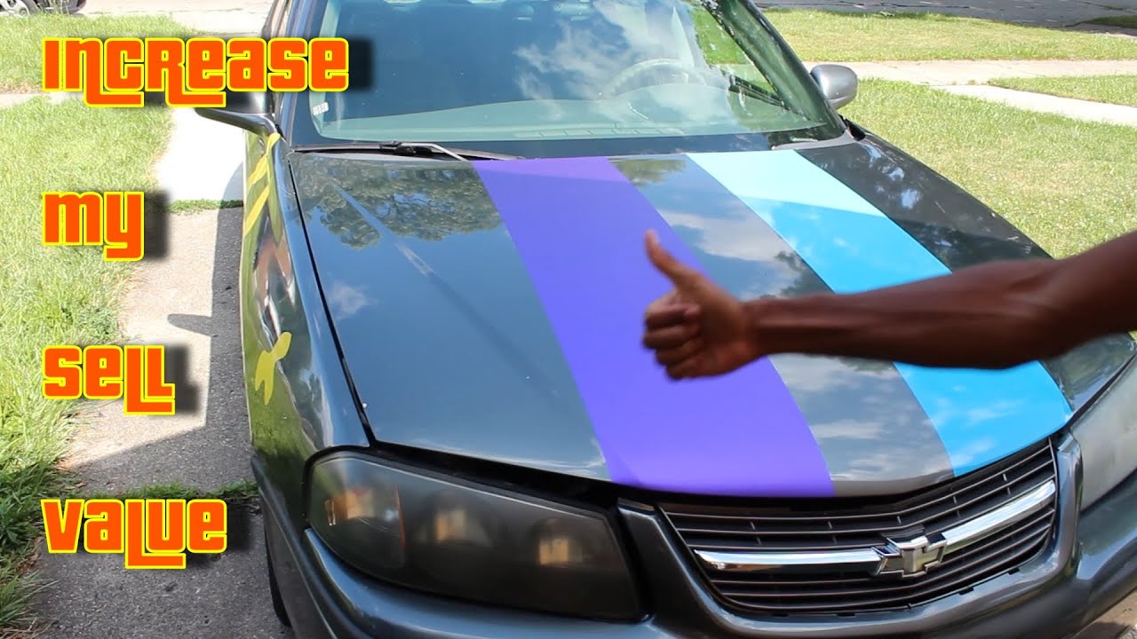 Racing Stripes on Chevy Impala.!