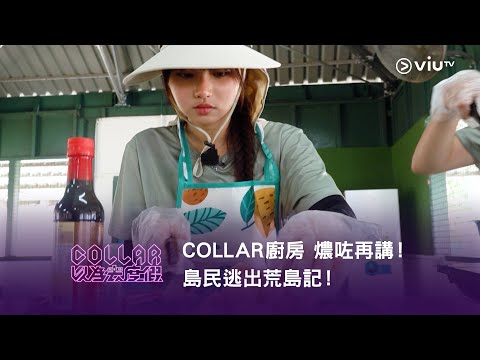 《COLLAR以為去度假》COLLAR 廚房 燶咗再講!島民逃出荒島記!