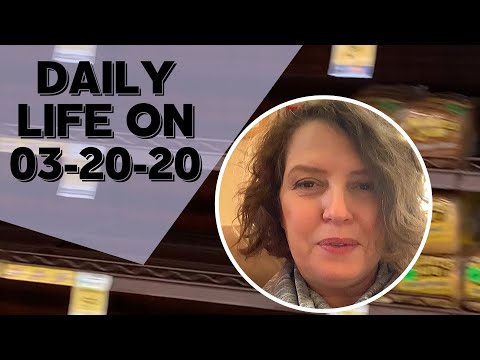 DAILY LIFE IN FLAGSTAFF MARCH 20 2020 | A VISIT TO THE GROCERY STORE & HOSPITAL