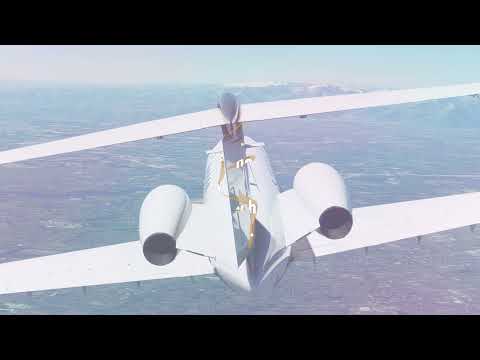 How does the rudder work on an airplane?