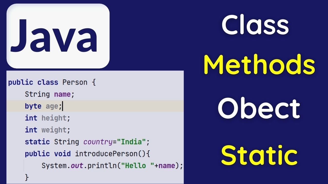Part 4: Class and Objects in Java | Java Tutorial for beginners 2021 | Java OOPs basics