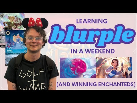 Blurple deck guide! Becoming the 4th best player over two big Lorcana events.
