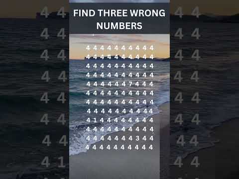 FIND THREE WRONG NUMBERS | Decode The Puzzle – Brain Teasers, Logic Riddles & Math Challenges