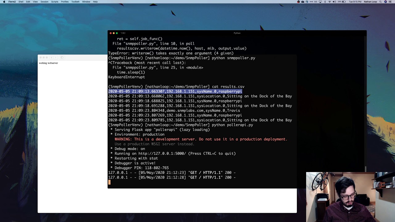 Flask GET API example in Python