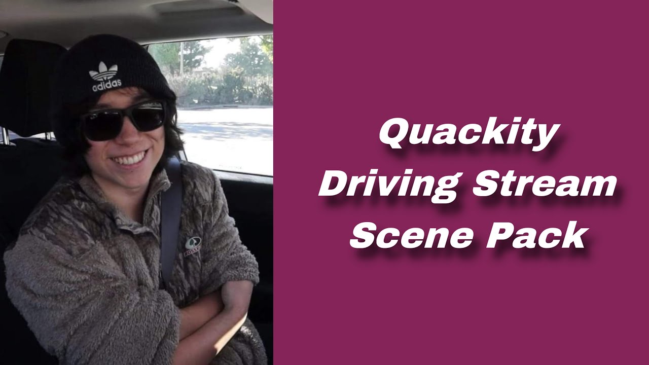 Quackity Driving Stream Scene Pack
