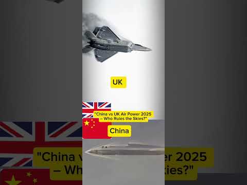 "China vs UK Air Power 2025 – Who Rules the Skies?"