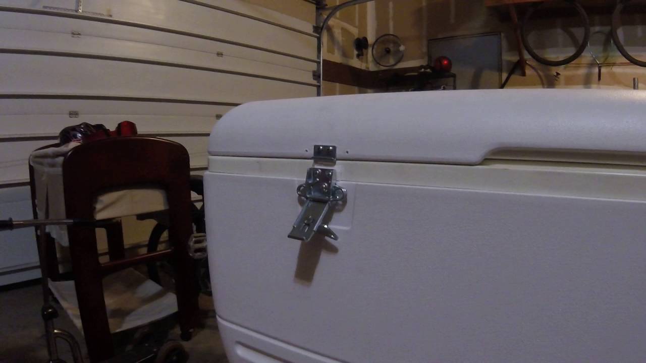 Igloo Cooler Lifetime Latch Fix