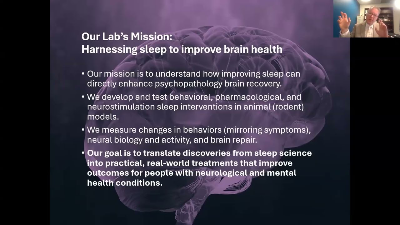 Opening New Paths to Brain Healing Through Sleep Science