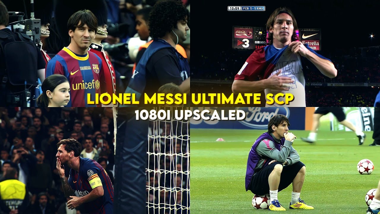 LIONEL MESSI ULTIMATE SCENEPACK ● SCENEPACK 4K ● RARE CLIPS ● [TOPAZ UPSCALED] #football