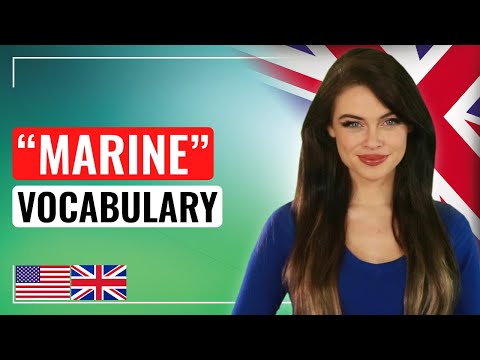 MARINE (C1 Advanced) Learn English Vocabulary