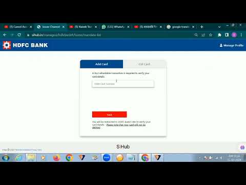 how to cancel e mandate hdfc # hdfc bank tricks#emandate #cancel auto debit