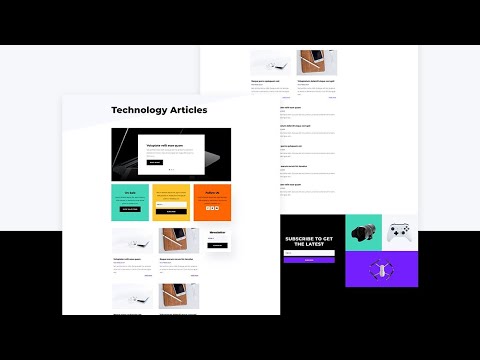 Download a FREE Category Page Template for Divi’s Electronics Store Layout Pack