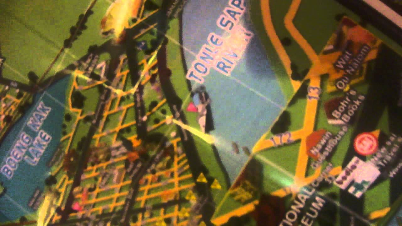 compodia  phnom penh city map  september 2011 M4H00052