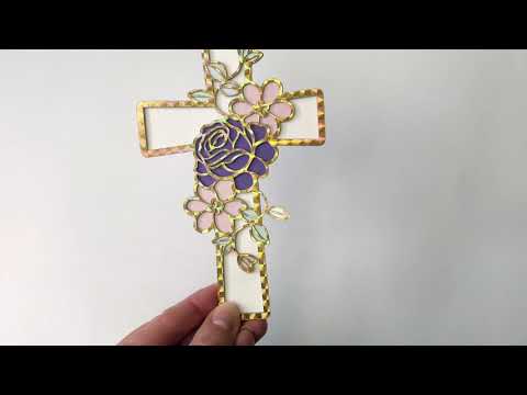 Cross layered papercut, 3D cross svg file