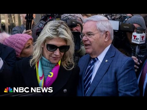 Sen. Menendez reveals his wife has breast cancer amid bribery trial