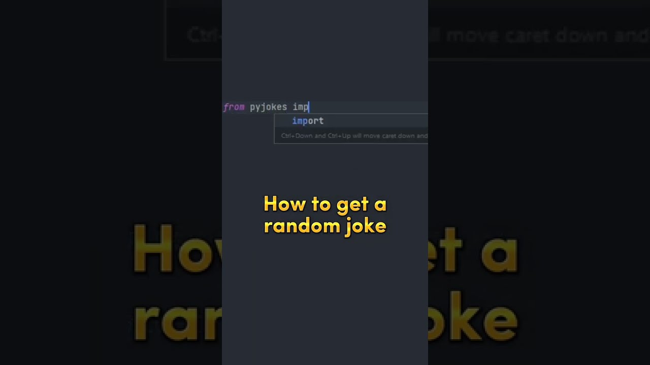 How to get a random joke (Python)