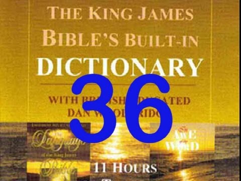 CLF 36/37 King James Bible In-Built Dictionary