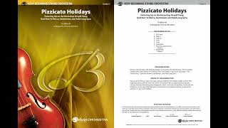 Pizzicato Holidays: String Orchestra Conductor Score & Parts | Sheet Music