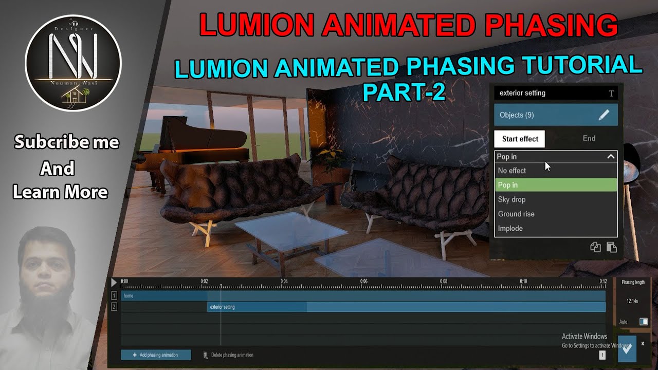 Lumion animated phasing tutorial  part 2