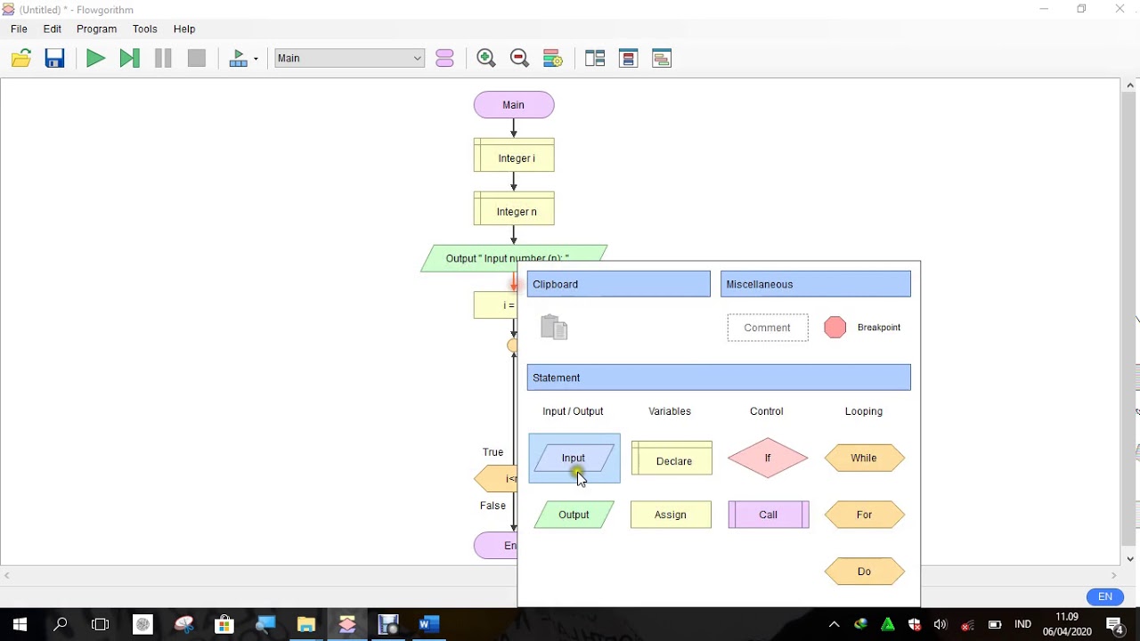 LOOPING USING FLOWGORITHM-DO FORM