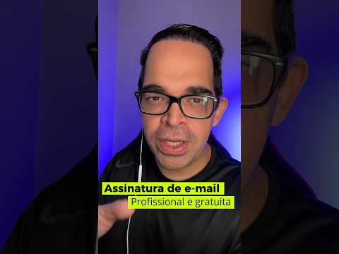 Faça uma assinatura profissional de e-mail nesse site