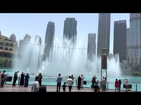 Dubai Mall Fountain Show 10-06-2023