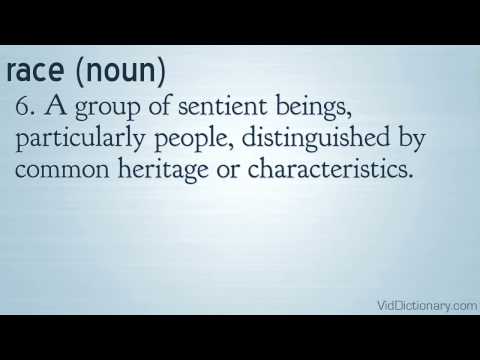 race - definition