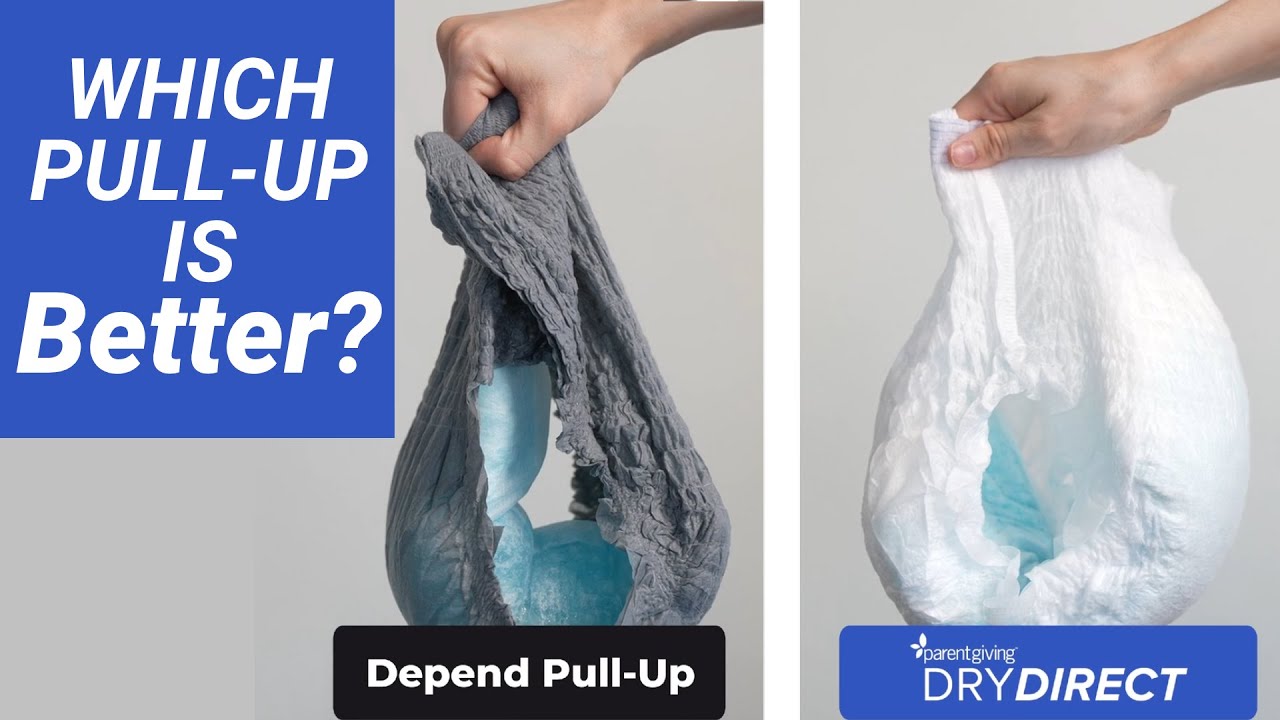 Which is The Best, Most Absorbent Adult Pull-up Incontinence Diaper Product? Dry Direct or Depend?