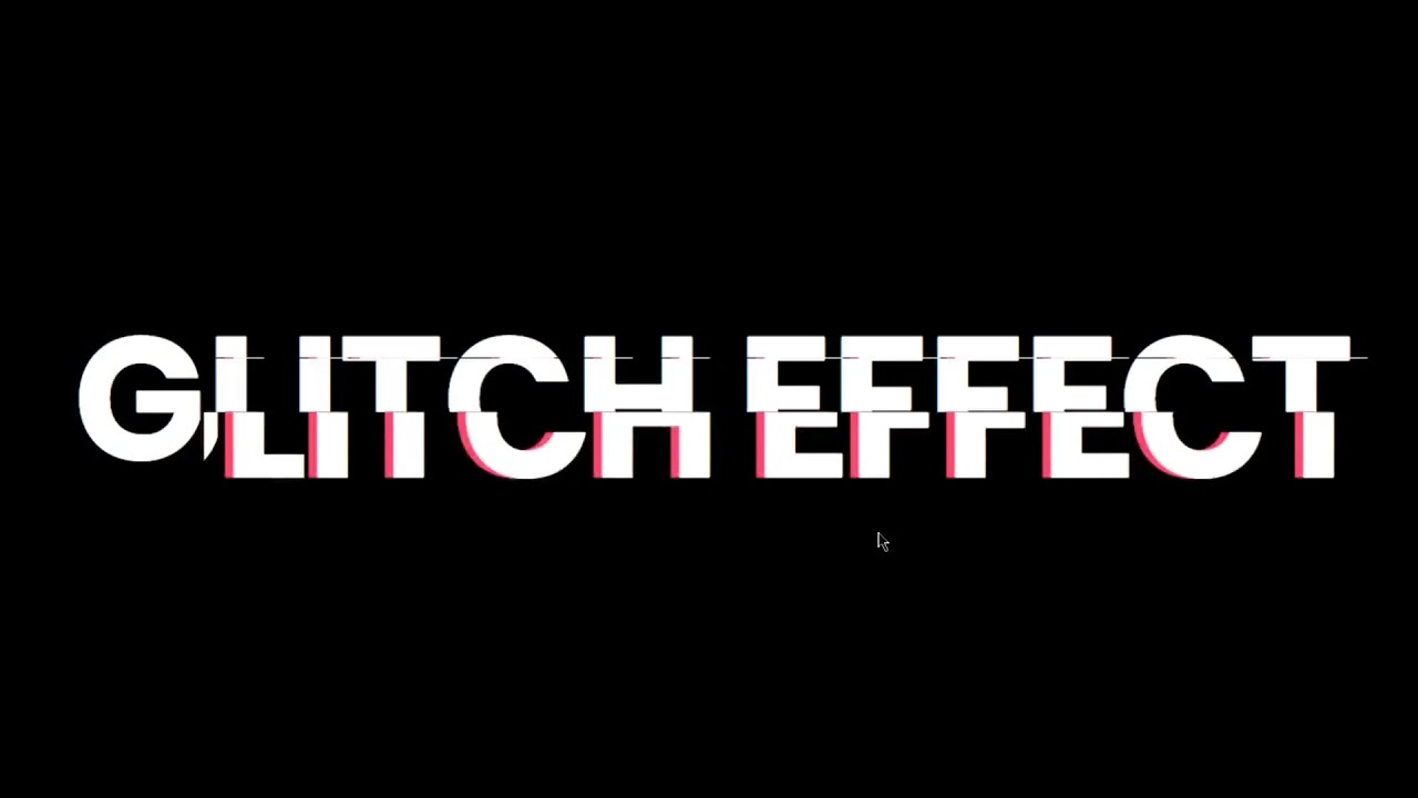 Pure CSS Text Glitch Effect | No Javascript
