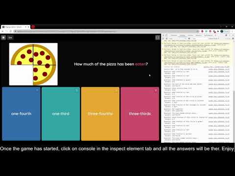 How to get all answers on quizizz NEW version!