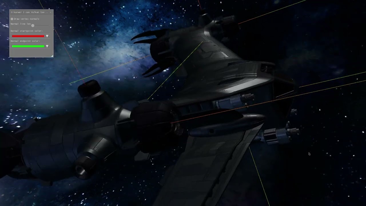 Vulkan + ReactPhysics3D + Starfury