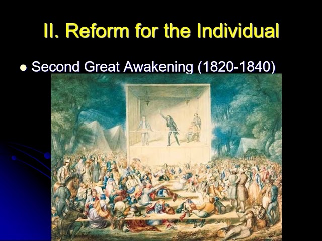 Exploring the Antebellum Reform Era: A Cultural Revolution in Early ...